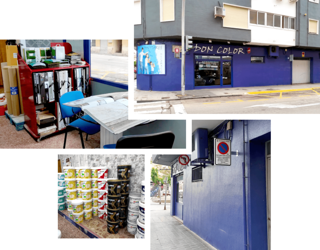 Tiendas - Don Color