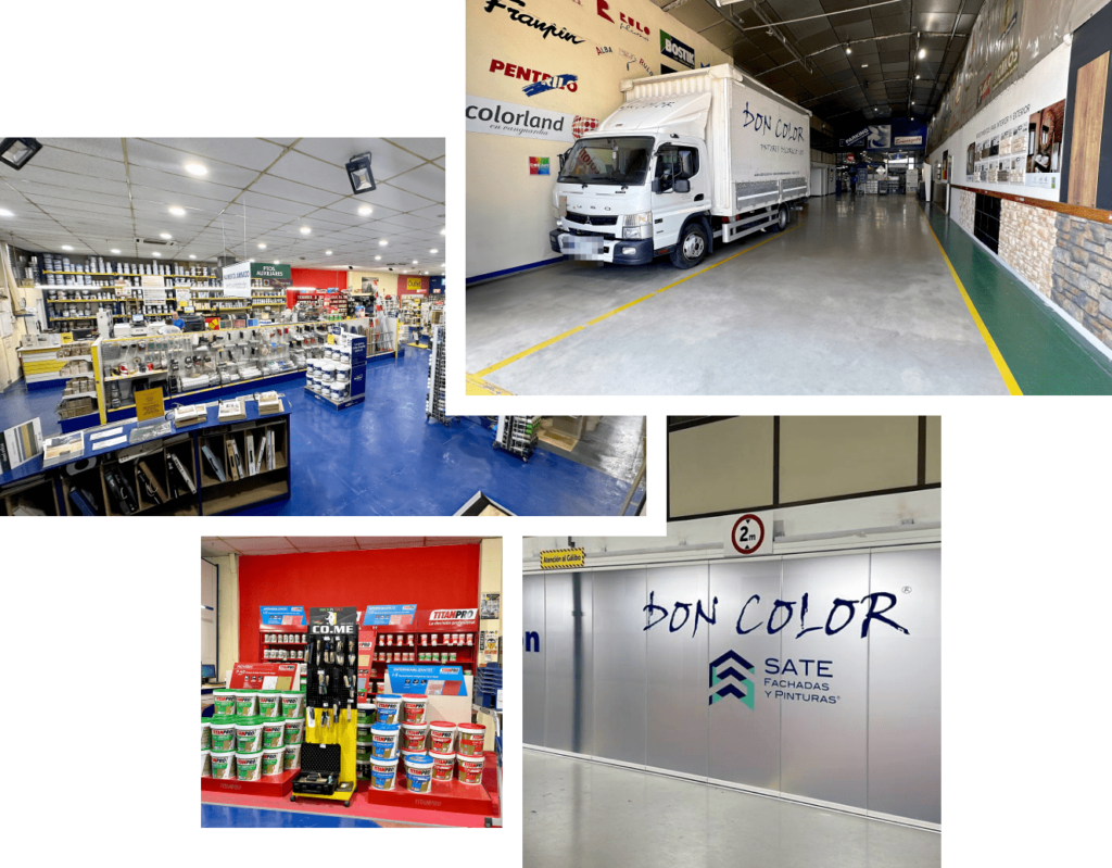 Tiendas - Don Color