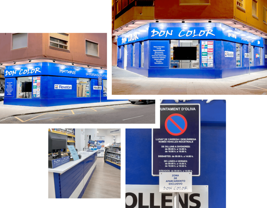 Tiendas - Don Color